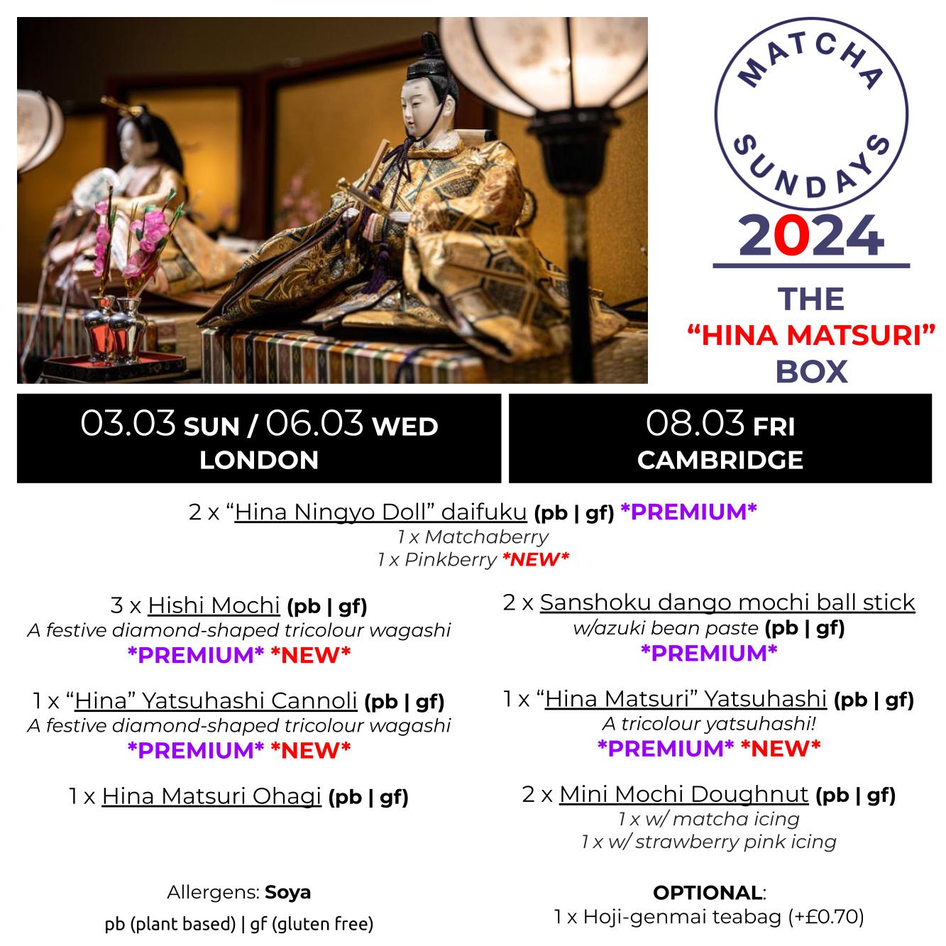 Special: The "Hina Matsuri" Box - Matcha Sundays